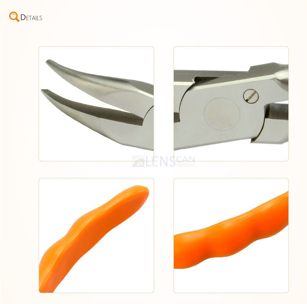 Curve Semicircular Snipe Nose Plier (PVC Handle) – 31102040 - Lenscan ...