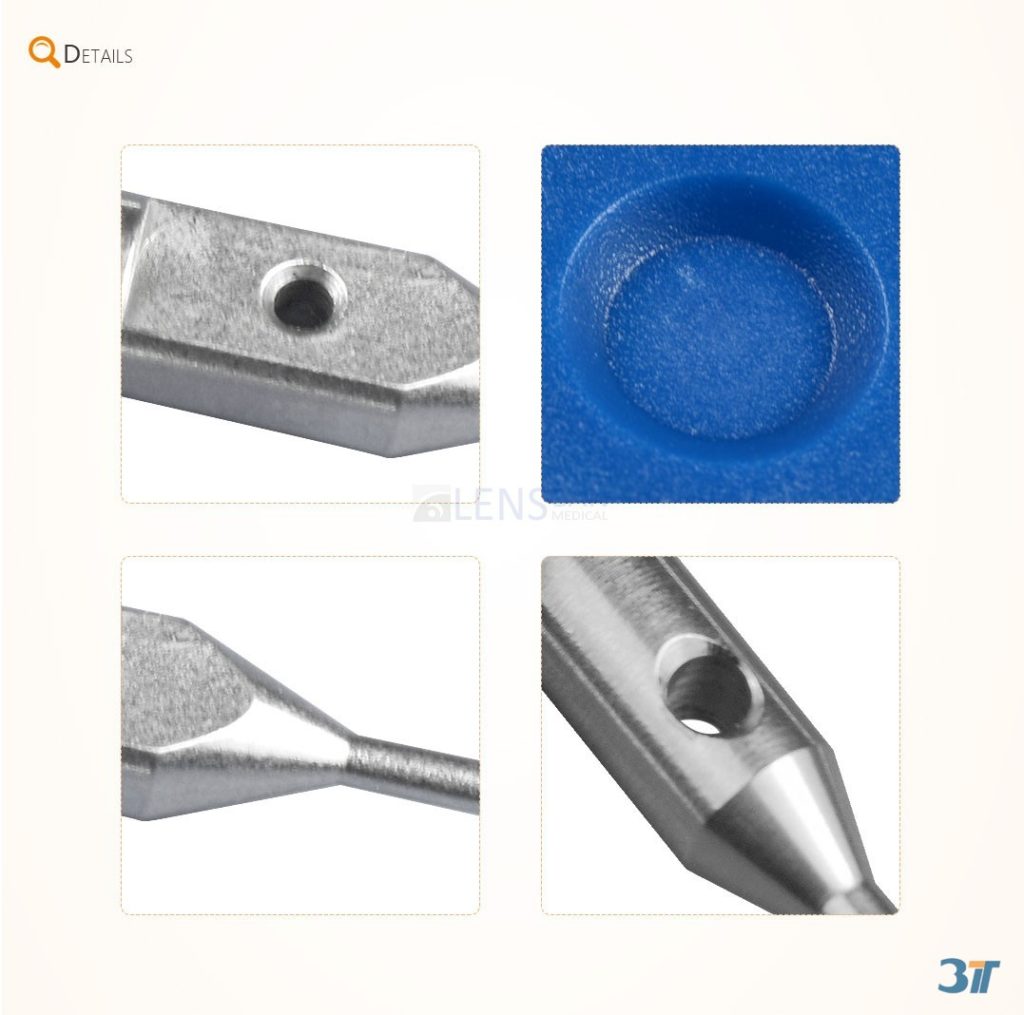 Hole size gauge - Lenscan Medical Inc.