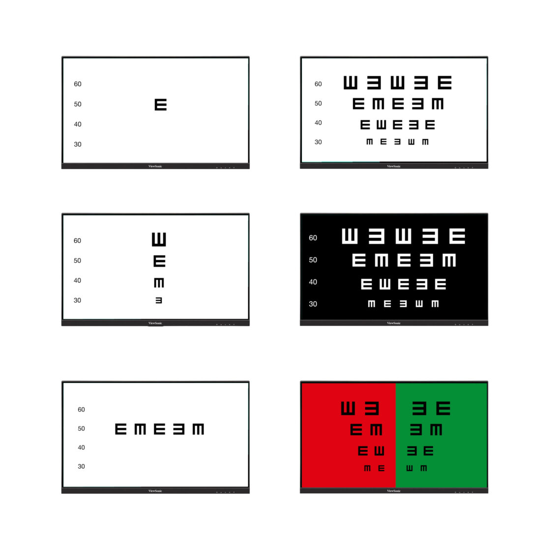 Digital Visual Acuity Chart OD's Choice - Lenscan Medical Inc.